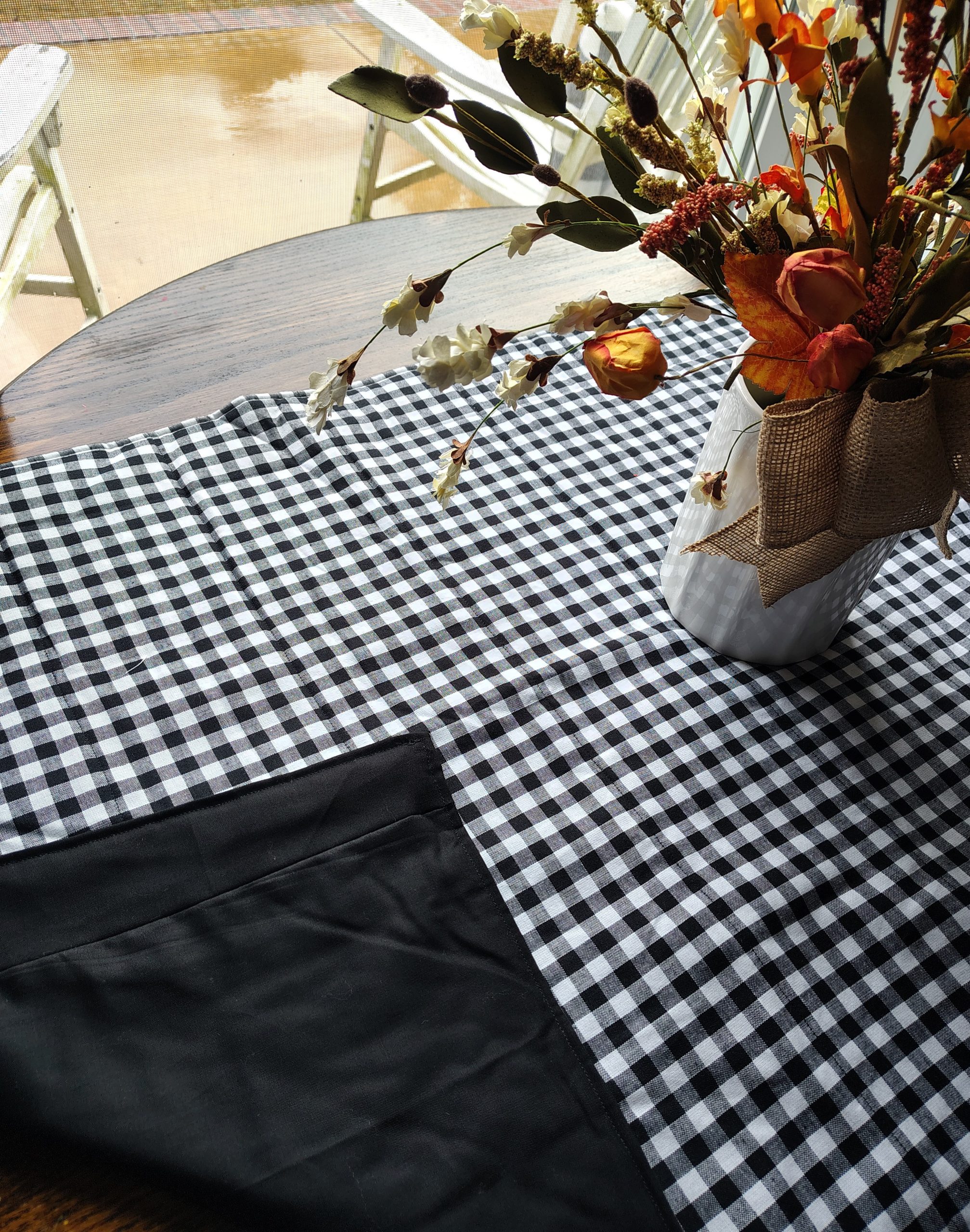 Handmade Buffalo Plaid Table Runner 22×46 – The Prepared Table
